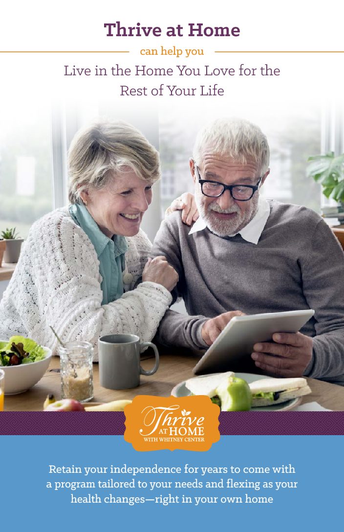 Thrive_at_Home_Brochure | Thrive at Home with Whitney Center